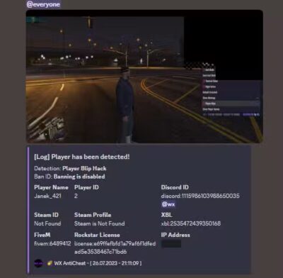 FREE FiveM Anticheat - FiveM Tebex
