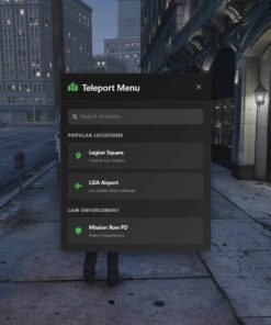 FREE Teleport Menu - FiveM Tebex