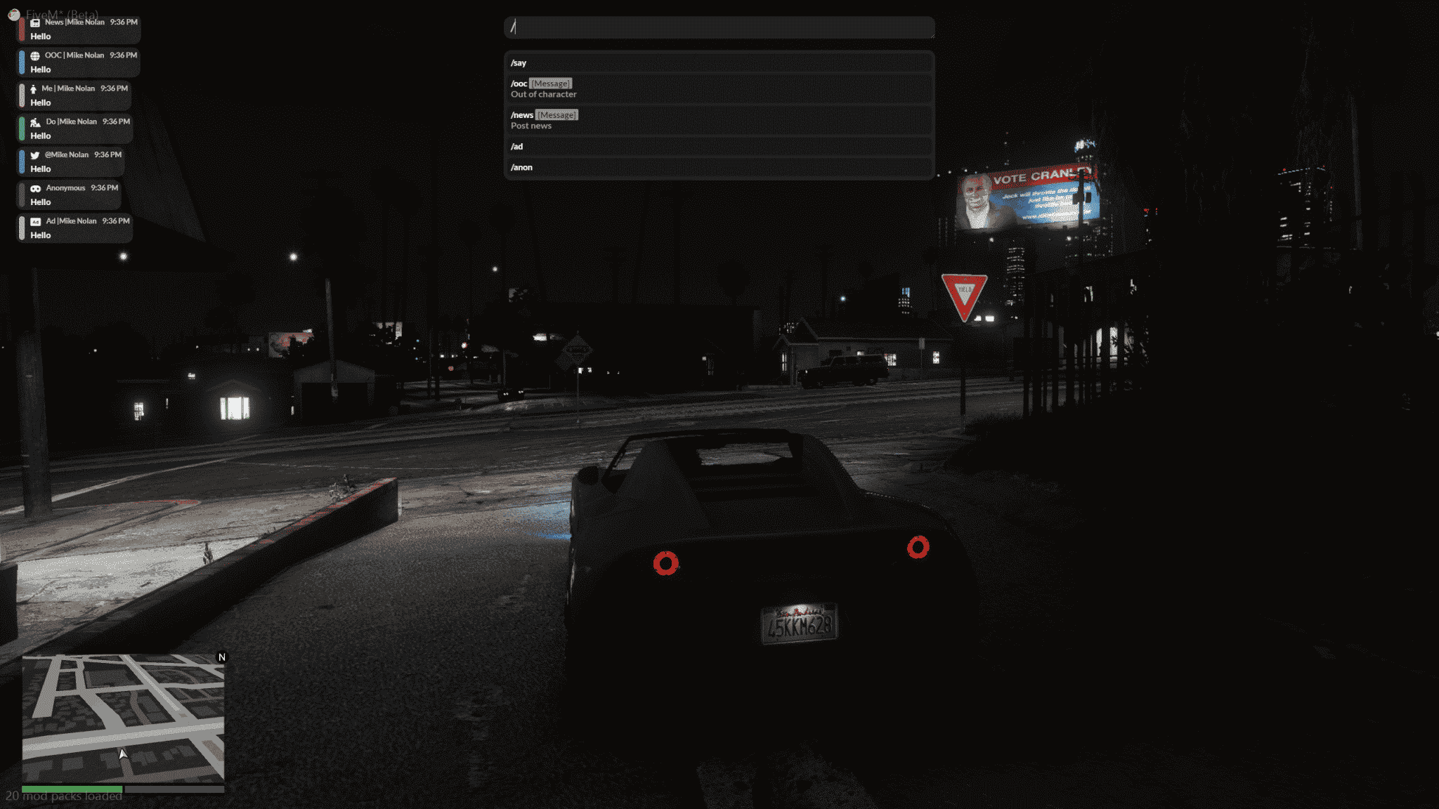 Chat Theme - QBcore & ESX - FiveM Tebex