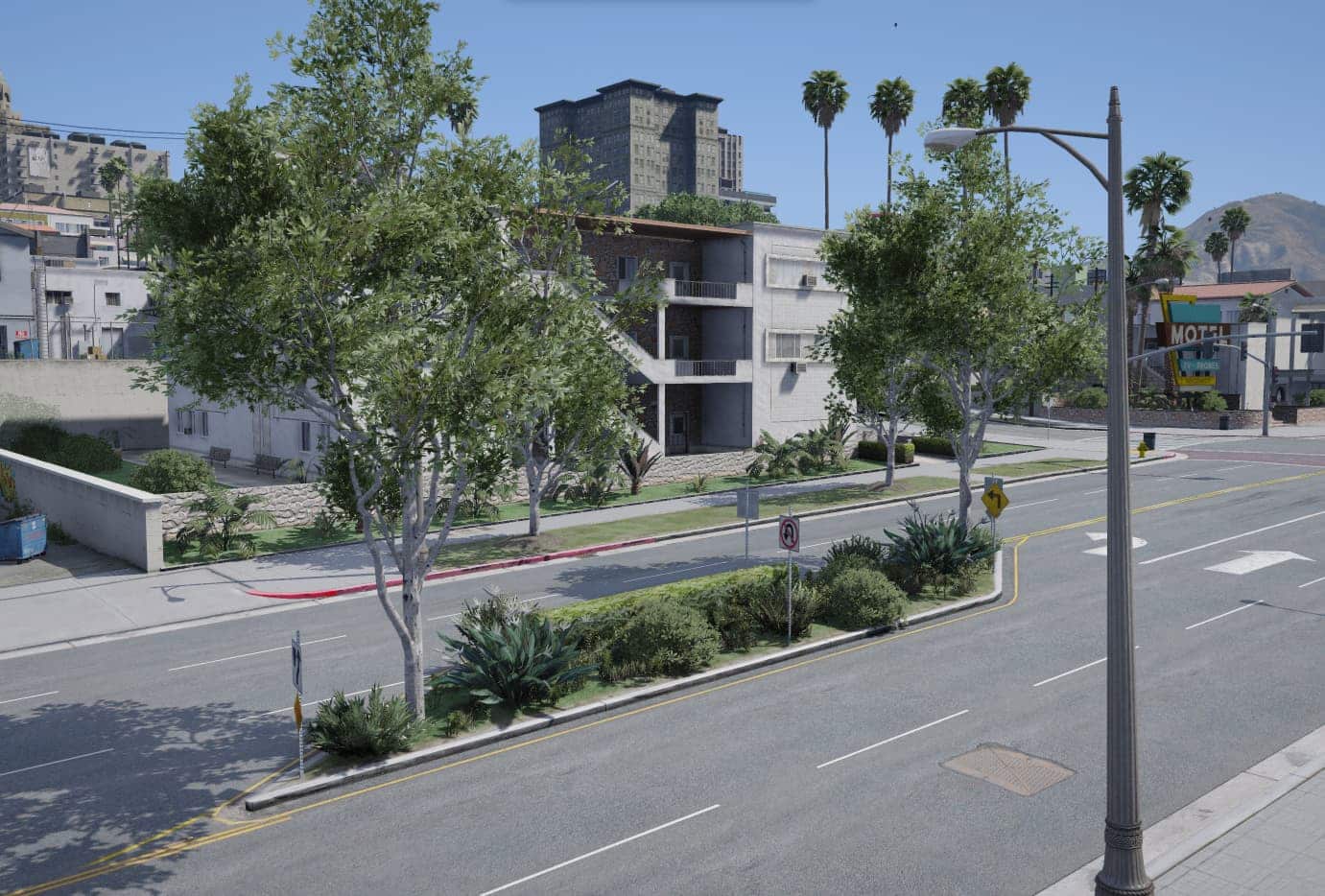 Road Vegetation around Map - FiveM Tebex