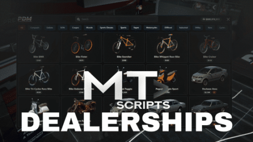 FREE Player Owned Dealership | MT Dealerships - FiveM Tebex