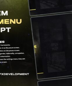 FREE PAUSE MENU - FiveM Tebex