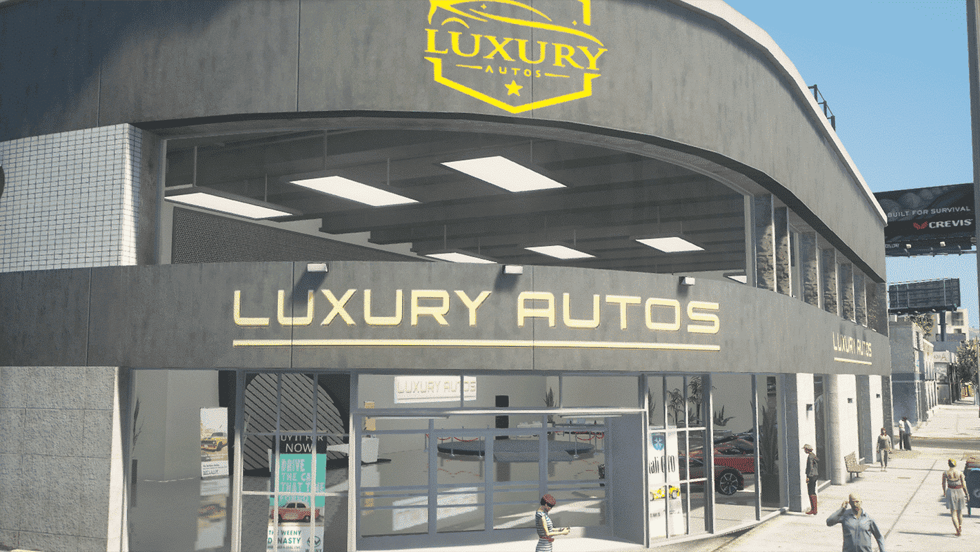 PDM Dealership MLO - Luxury Autos MLO for FiveM