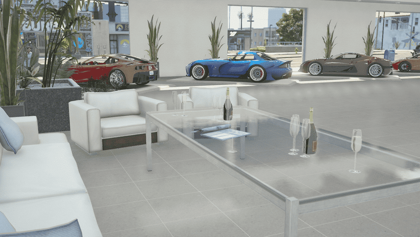 PDM Dealership MLO - Luxury Autos MLO for FiveM