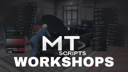 FiveM Mechanic Script | MT-Workshops - FiveM Tebex