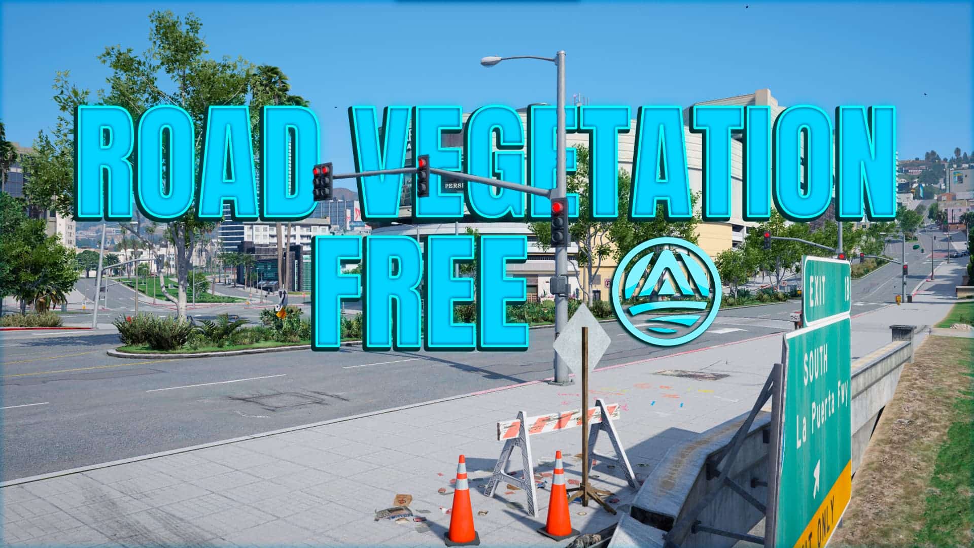 Road Vegetation around Map - FiveM Tebex