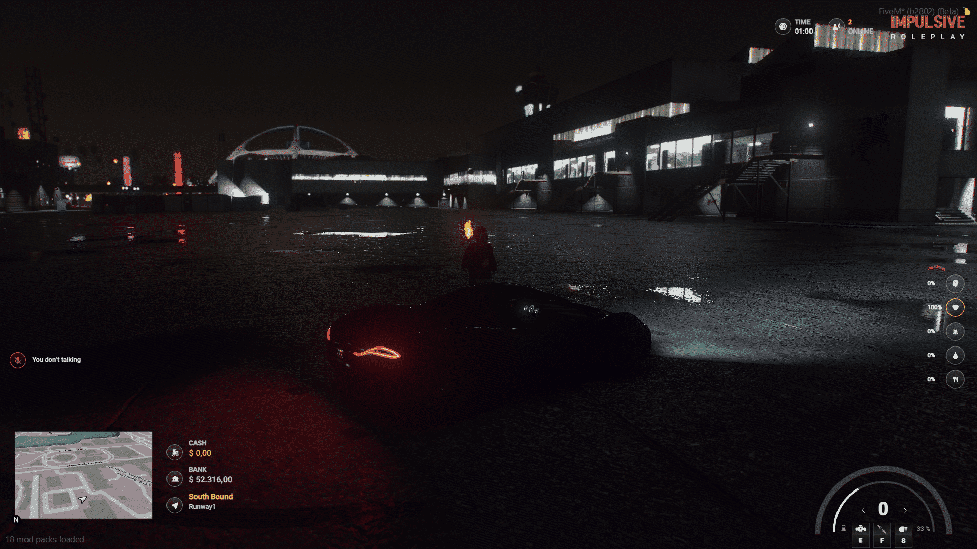 [ESX] FiveM Hud v3 Premium HUD Script - FiveM Tebex