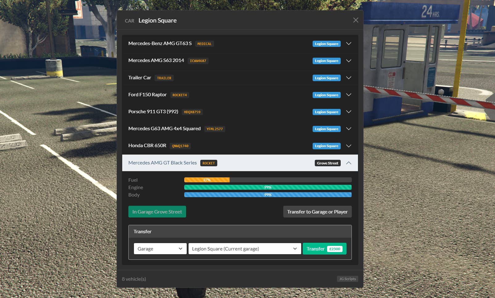 QBCore Garage V2 - FiveM
