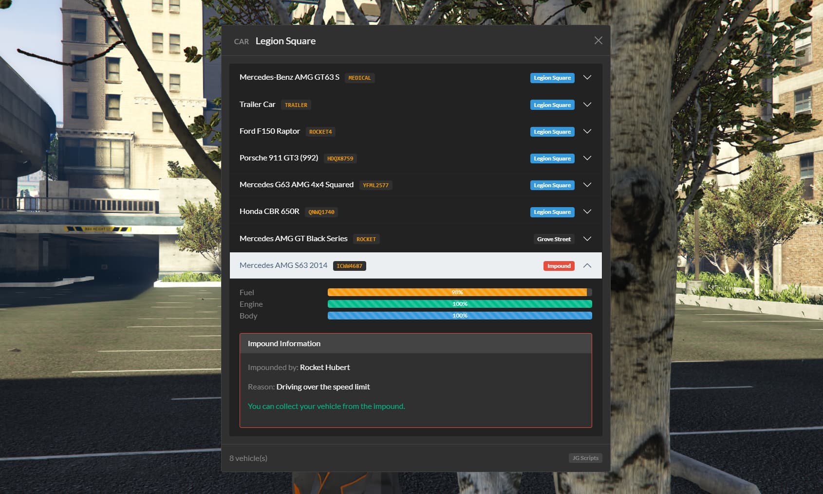QBCore Garage V2 - FiveM