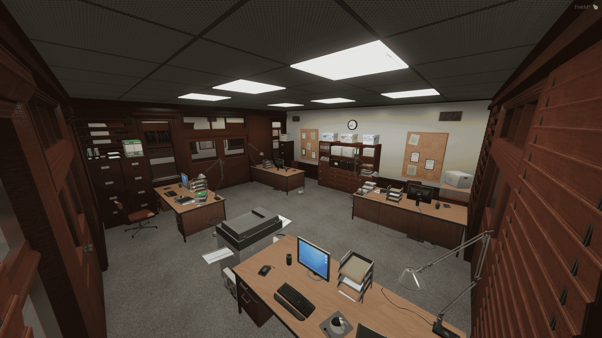 Davis Sheriff Station MLO - LSPDFR Theme - FiveM, AltV, RageMP