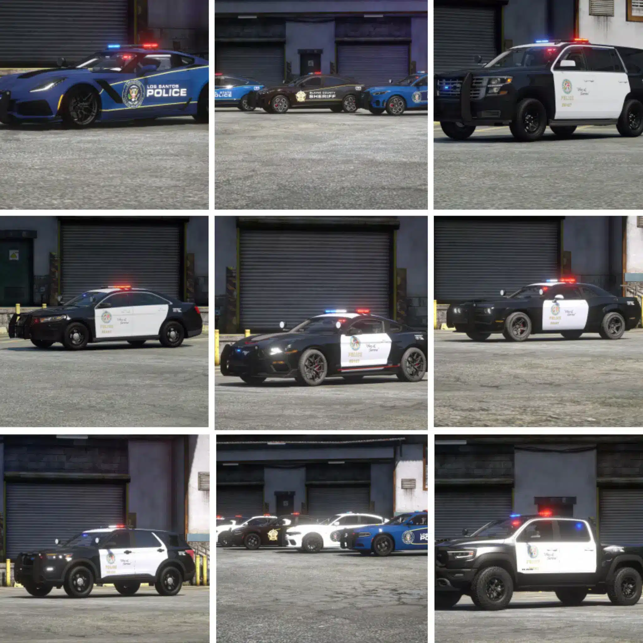 NoPixel 3.0 Police Car Pack (10 Cars) Very Optimized - FiveM Tebex