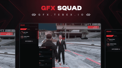 Advanced Squad Group System - FiveM Tebex