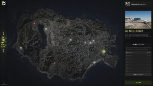 FREE Spawn Selector - FiveM Tebex