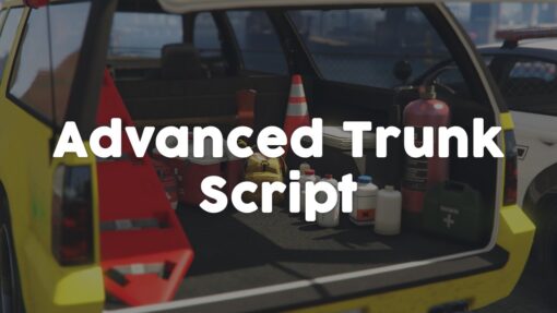 Police Vehicle Trunk - FiveM Tebex