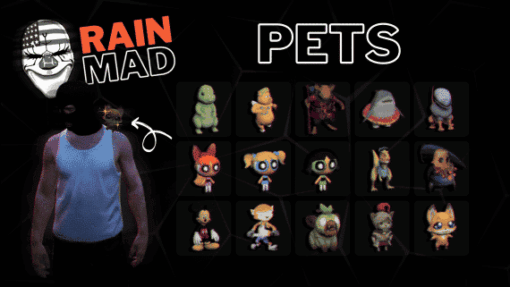 Pets by RAINMAD - QBcore & ESX - FiveM