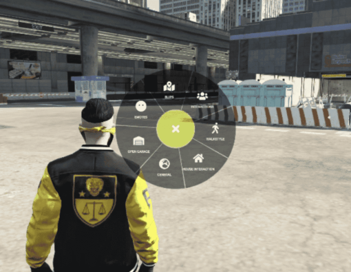 [QB] No Pixel Radial Menu - FiveM Tebex